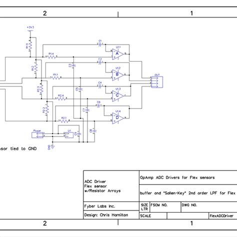 Flex Sensor ADC Buffer Flex Module Hackaday Io