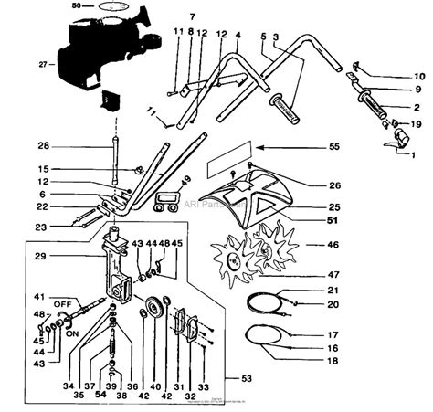 Exploring the Anatomy of Mantis Tiller 7940: A Detailed Parts Diagram