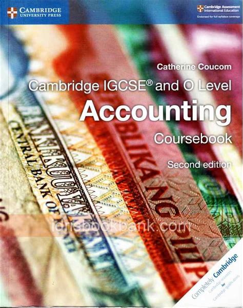 Cambridge Igcse And O Level Accounting Course Book Idris Book Bank