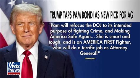 Who Is Pam Bondi Trumps Attorney General Cabinet Pick Fox News