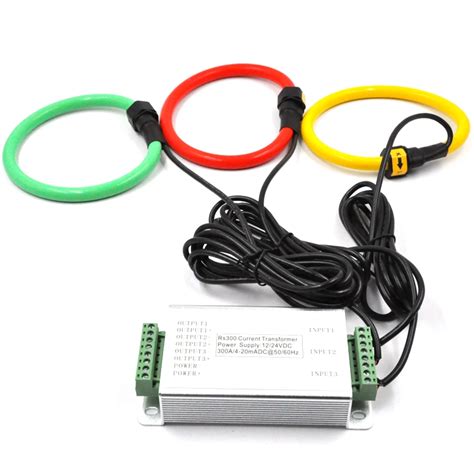 1000a 100mv Current Transformer Toroidal Split Core Flexible Rogowski Coil Current Transformer