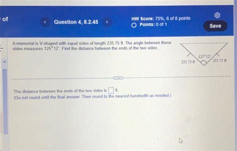 solved of hw score 75 6 of 8