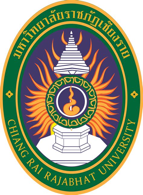 ตรามหาวิทยาลัยราชภัฏเชียงราย Crru Chiang Rai Rajabhat University