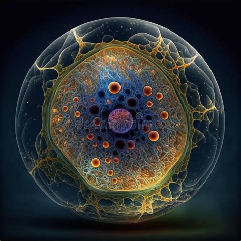 Human Cells 3d Neural Connections Cellular Therapy Science Background Stock Illustration