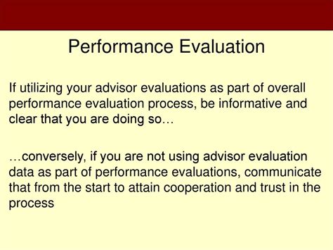 Advisor Evaluation Jo Anne Huber The University Of Texas At Austin Ppt Download