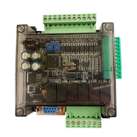 fx3u 14mr plc อุตสาหกรรมควบคุม8อินพุตเอาต์พุต6 6ad 2da และ rs485 rtc