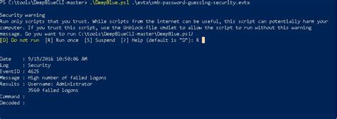Log Analysis Part 2 Detecting Host Attacks Or How I Found And Fell