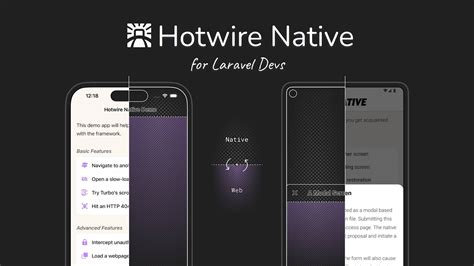 hotwire native and hotwire 101 for laravel devs youtube
