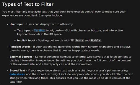question about filtering scripting support developer forum roblox