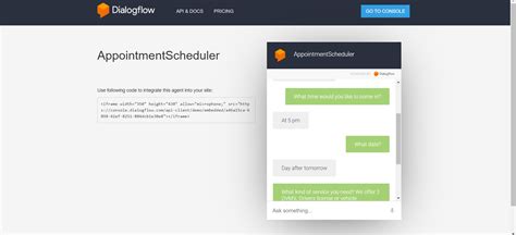 GitHub Dipika Appointment Schedular A Chat Application Powered By Dialogflow Designed To