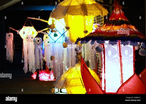 Colourful Sri Lankan Vesak Lanterns During Vesak Holidays Vesak Is Celebrated By Buddhists