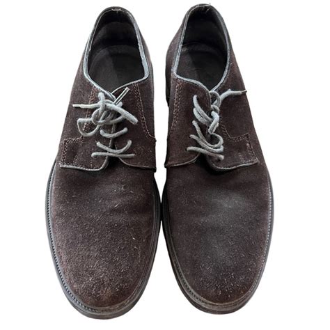 Dustin Shoes Dustin Mens Shoes Sz42 Us 9 Brown Suede Oxfords Poshmark