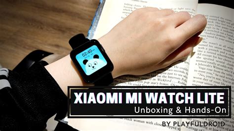Xiaomi Mi Watch Lite Unboxing Hands On Playfuldroid