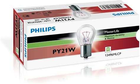 Żarowka samochodowa Philips Py21W 24V 21W Bau15S Masterlife - Opinie i ...