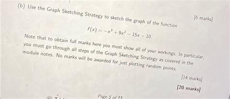 solved b use the graph sketching strategy to sketch the