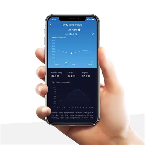 Body Temperature Monitor Body Temperature Is Available On Watch Se