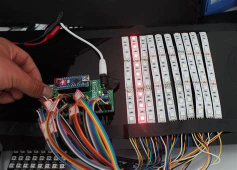 Как сделать Led Бегущую Строку на Arduino в Easyeda