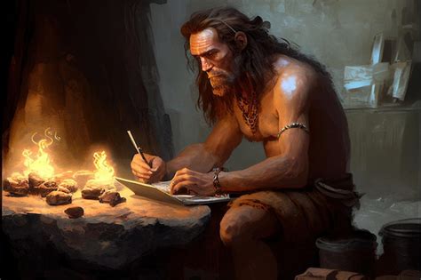 Premium Photo Ancient Stone Age Programmer Prehistoric Programming