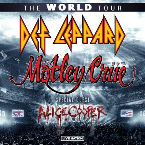 Def Leppardmotley Crue Announce Six Usa Stadium Shows For The World Tour 2023
