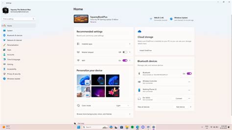 New Windows 11 Settings Layout R Windows