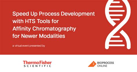 speed up process development with hts tools for affinity chromatography