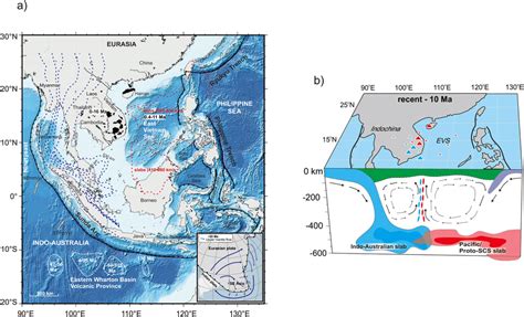 Implication For Cenozoic Volcanism In Se Asia A Map Showing The