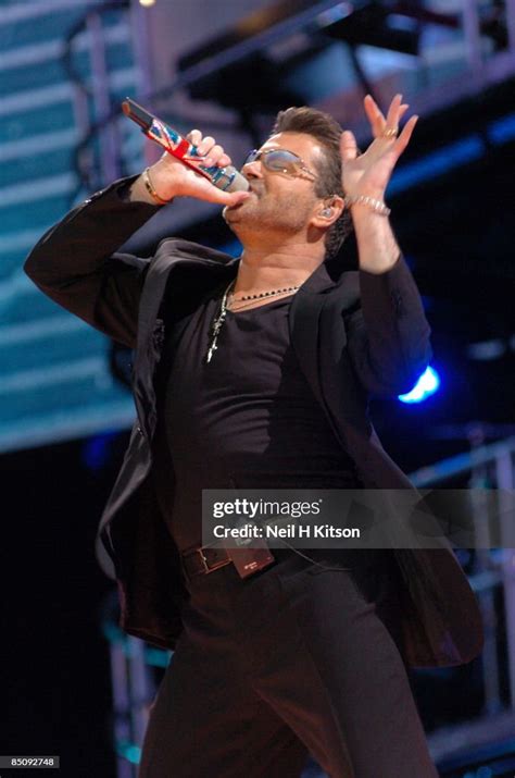 Photo of George MICHAEL; performing live onstage at the City Of... News ...