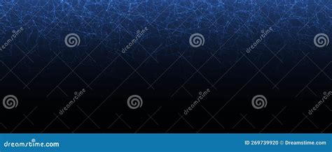 Neural Network Concept Connected Cells With Links High Technology Process Abstract Background