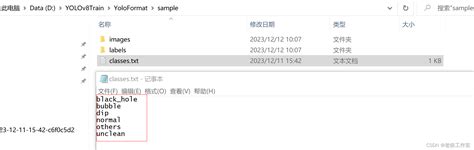 [yolov8] yolo数据集格式介绍和案例 csdn博客