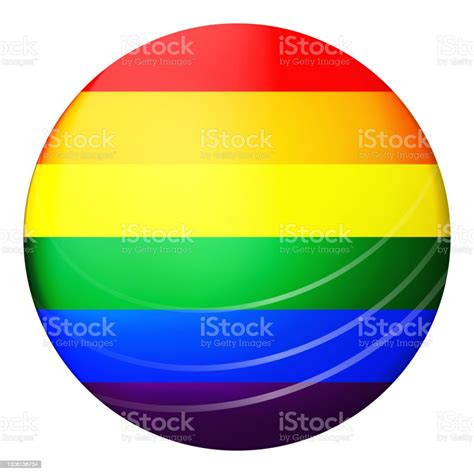 Lgbt의 플래그와 유리 빛 공 둥근 구 템플릿 아이콘 광택 사실적 공 3d 추상 벡터 일러스트 사랑이 승리합니다 무지개 색상의 Lgbt 기호 스티커 게이 프라이드 컬렉션
