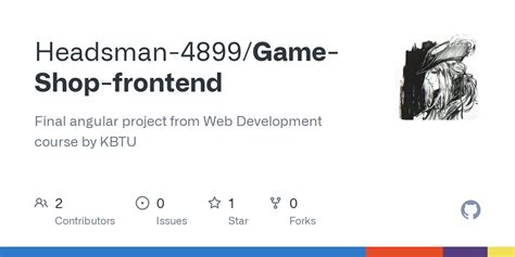 Github Headsman 4899game Shop Frontend Final Angular Project From