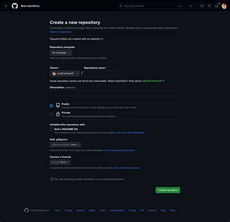 How To Create A New Repository In Github