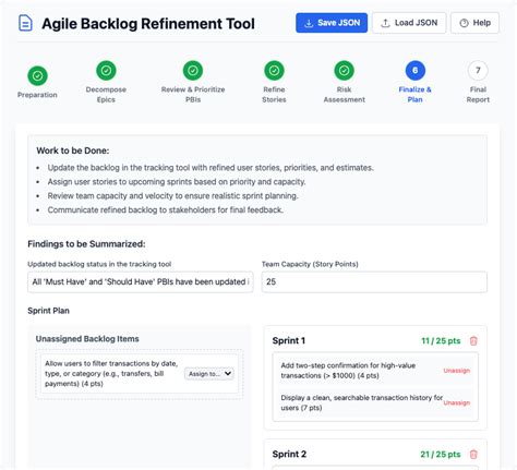 Agile Product Backlog Refinement Tool Plan Sprints And Estimate Stories