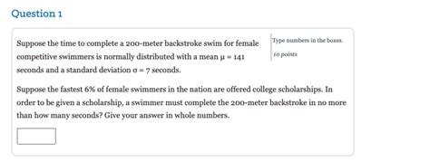 solved seconds and a standard deviation σ 7 seconds suppose