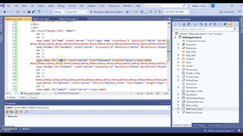ASP NET Webform Control Button YouTube