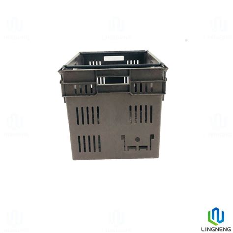 80l Stackable Ventilated Plastic Crates For Fruits And Vegetable