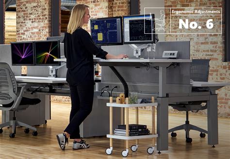 Ergonomic Adjustment No Adjust Your Work Surface Height No Two Workers Are The Same So