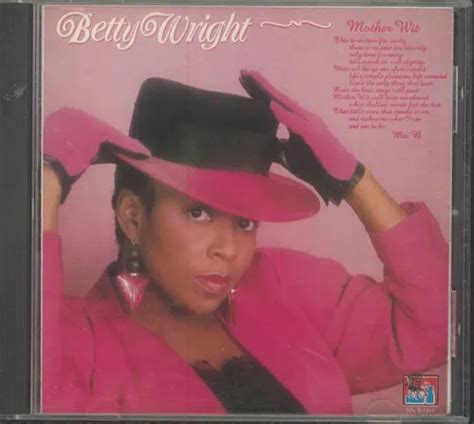 Cd Betty Wright Mother Wit Importado Rarissimo Mercadolivre