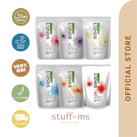 Jual Shinzui Skin Lightening Body Cleanser Refill Pouch Shopee Indonesia