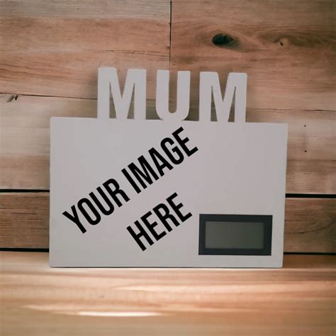 Personalised Mum Stand With Clock Calma Cc