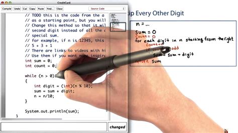 Sum Every Other Digit Intro To Java Programming Youtube