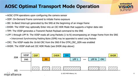 Mipi Csi 2 Image Sensor Interface Standard Features Enable Efficient
