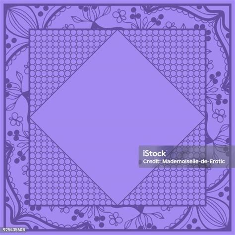 장식 꽃 프레임입니다 인디 고 색상입니다 벡터 일러스트 레이 션 인테리어 디자인 벽지 초대에 대 한 구도에 대한 스톡 벡터 아트 및 기타 이미지 Istock