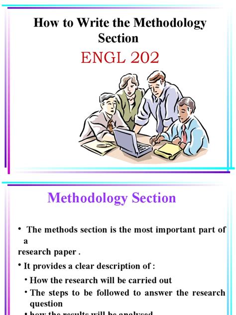 How To Write The Methodology Section Pdf Methodology Science