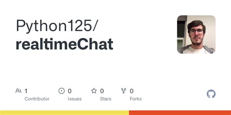 github python125 realtimechat