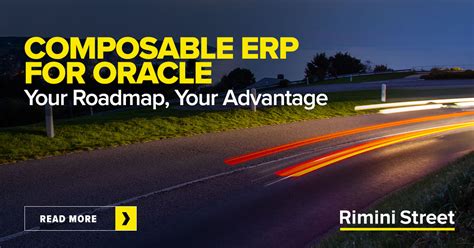 Composable Erp Strategy For Oracle Rimini Street