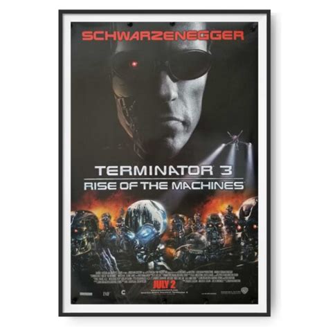 Terminator 3 The Rise Of The Machines 2003 Original Us One Sheet