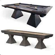Matching Pool Table And Shuffleboard Table