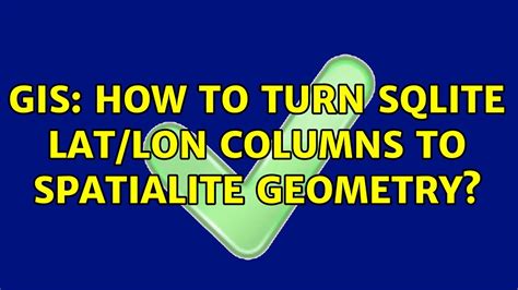 gis how to turn sqlite lat lon columns to spatialite geometry 2