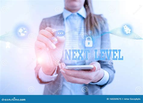 Word Writing Text Next Level Business Concept For Having More Than One Floor And Referring To